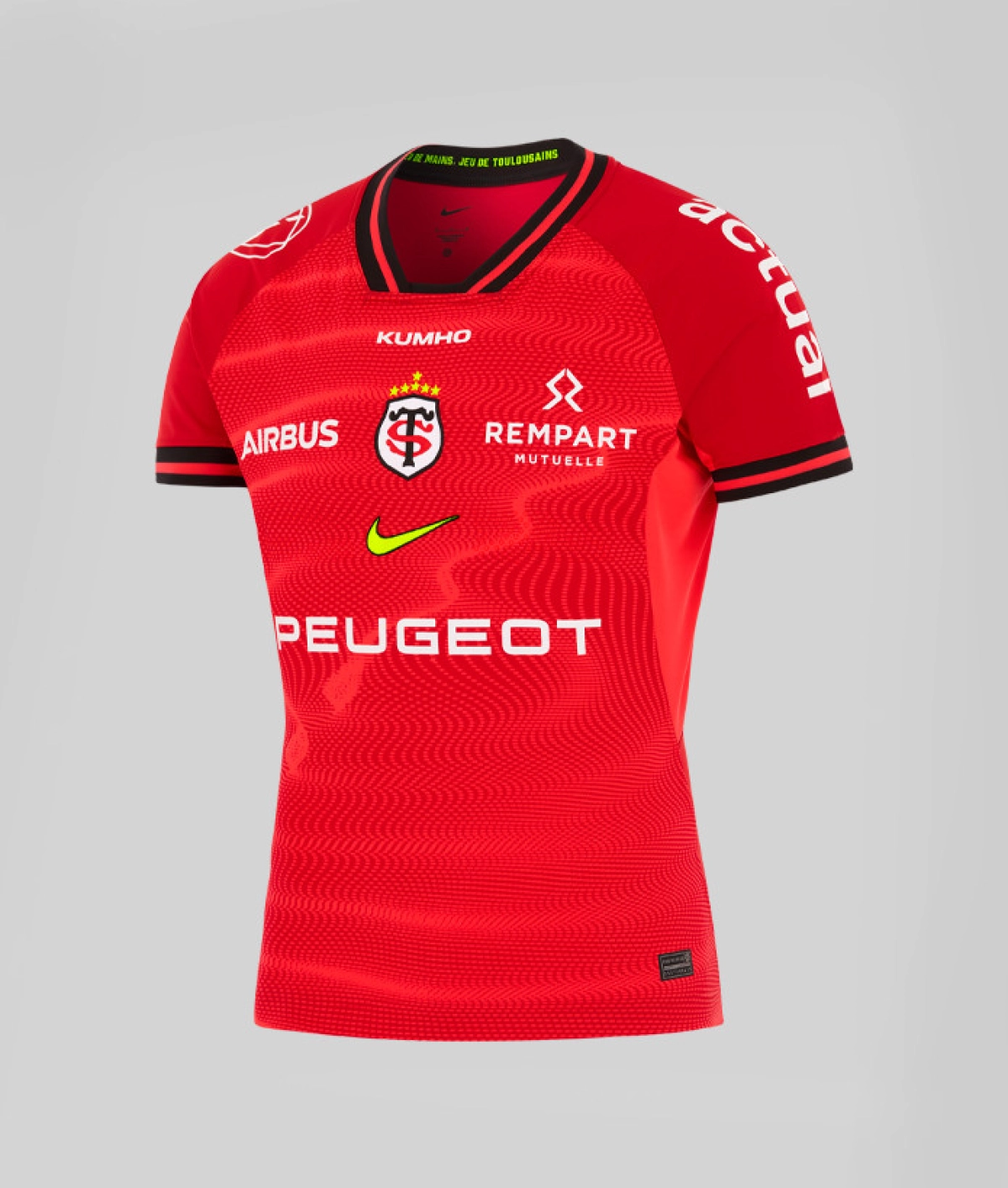 Le Stade Toulousain dévoile son maillot "Champions Cup" 2025-2026